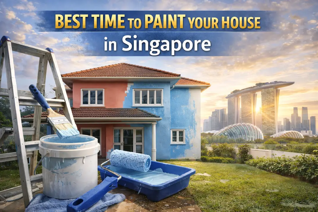 Best Time to Paint House in Singapore: Best Months to Last
