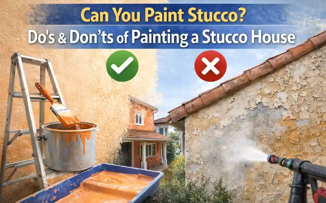 Can You Paint Stucco? Do's & Don'ts of Painting a Stucco House